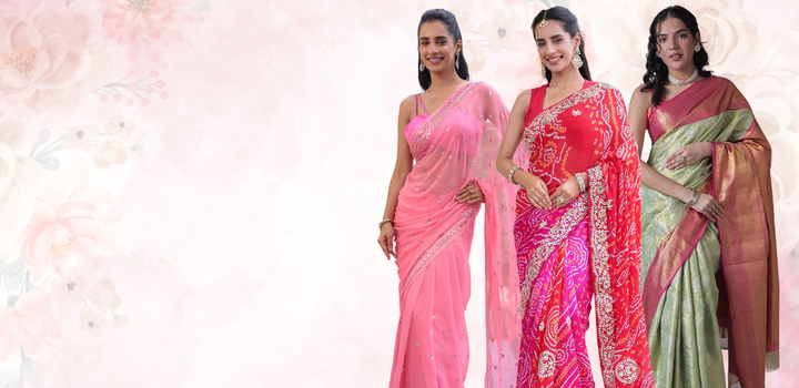 Buy Ethnic Sarees Online for Women – Discover Designer, Festive & Brid ...