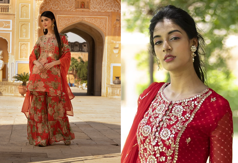 Vivacious Valentine Outfits for Your Happy Moments – Zari Jaipur